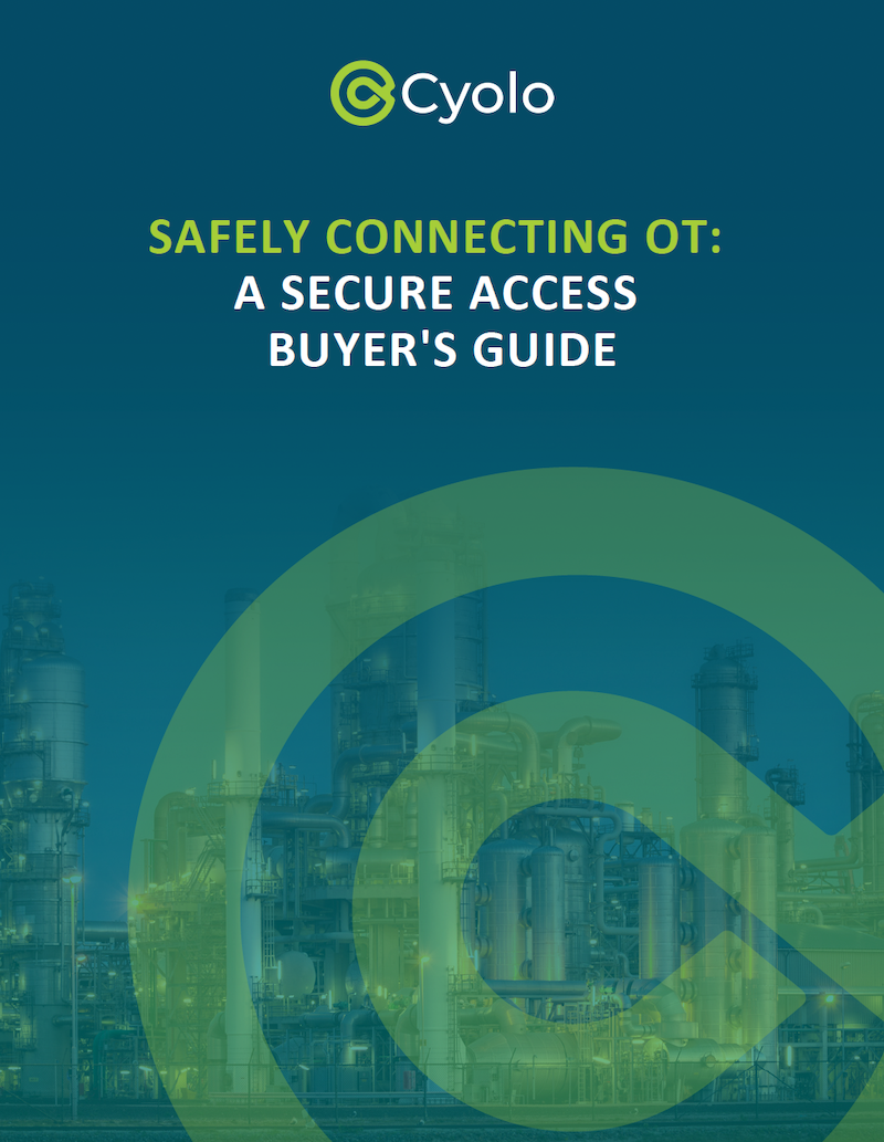 Thank you for downloading the Securing OT Access Buyer's Guide Thank you for downloading the Securing OT Access Buyer's Guide